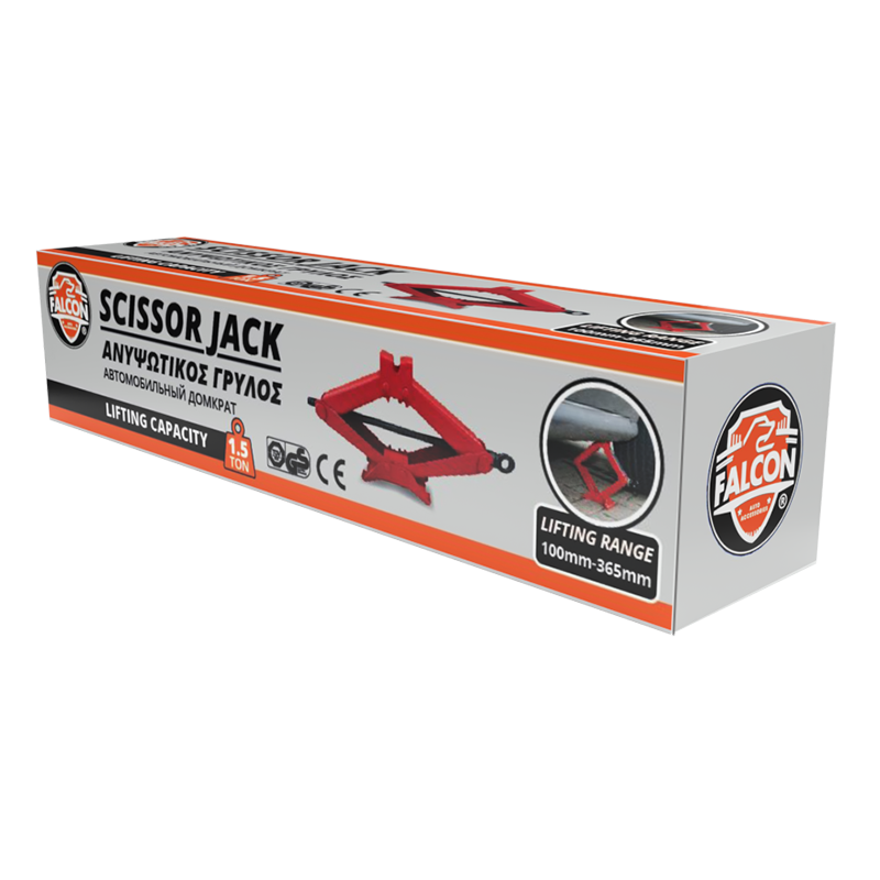 FALCON Scissor Jack 1500kg | Patriotis